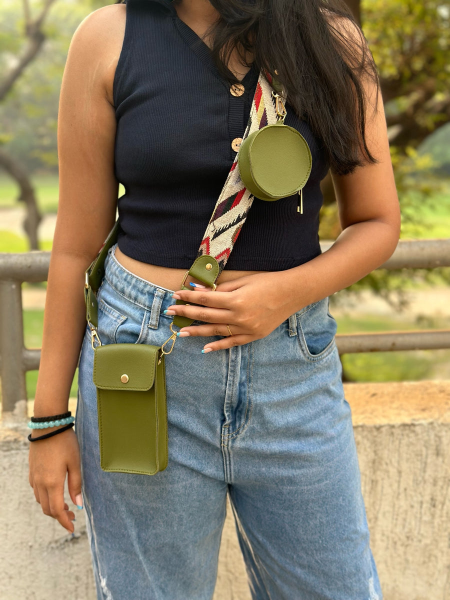 COLOURFUL STRAP PHONE SLING – the_purse_outlet